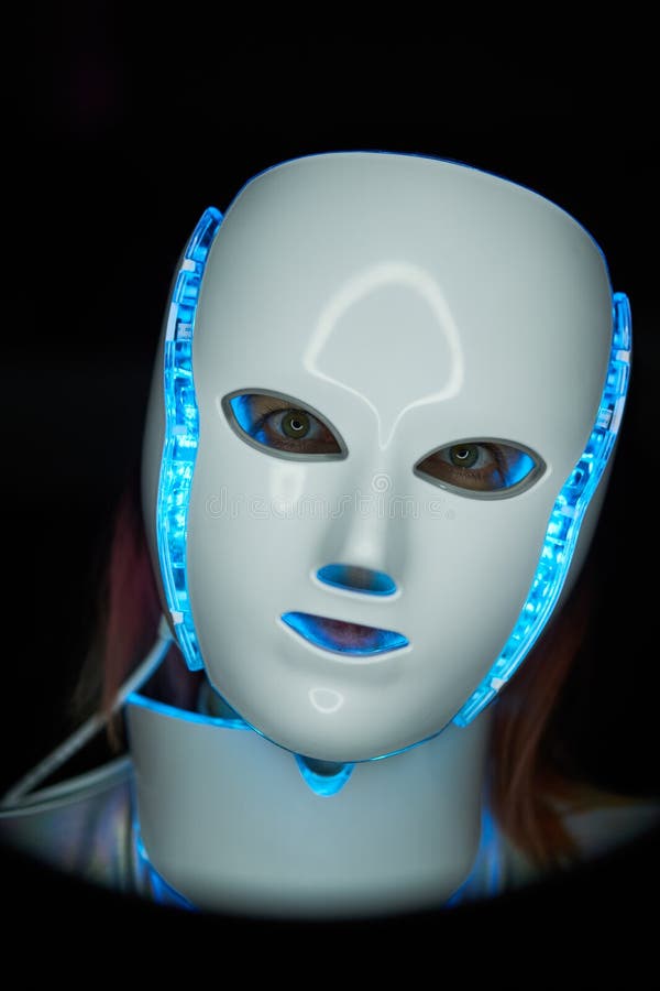 Portrait of Futuristic Robot. Concept of Future Technology. Stock Image ...