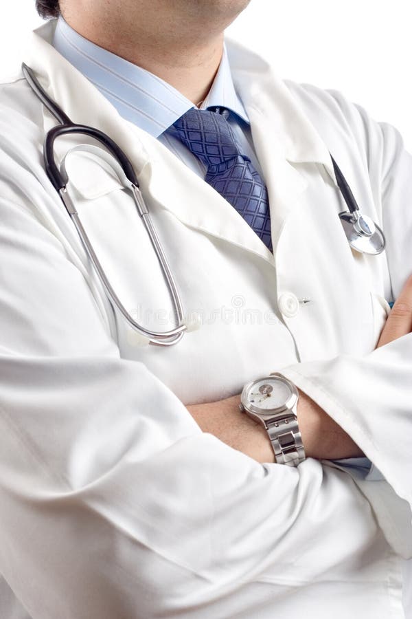 Portrait of a General Hospital Doctor Stock Image - Image of isolated ...