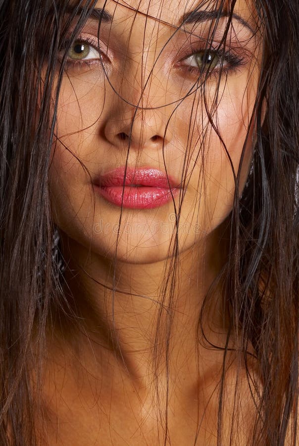 Portrait girl stock photo. Image of lighting, closeup, beauty - 536276