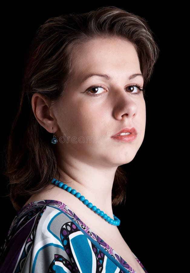 Portrait of girl stock photo. Image of lifestyles, dress - 13534108