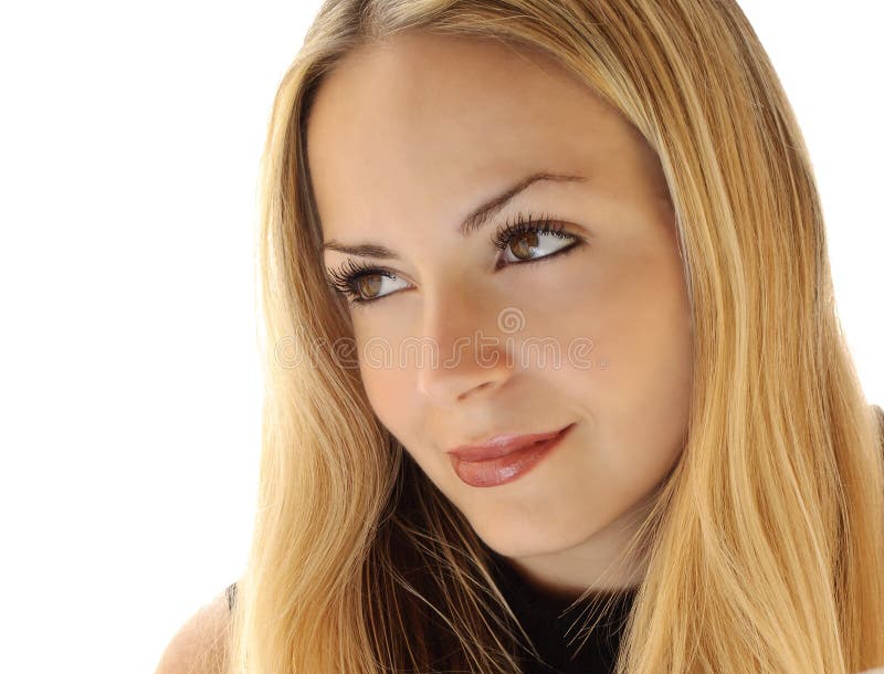 Portrait of a girl stock image. Image of head, stunning - 16107629