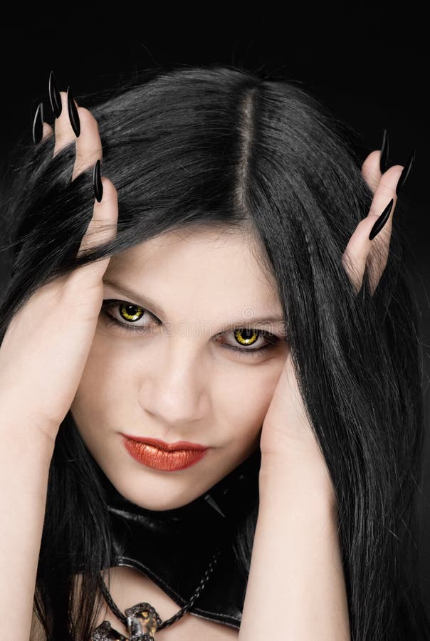 Get away stock photo. Image of model, goth, teen, angry, brown - 3582