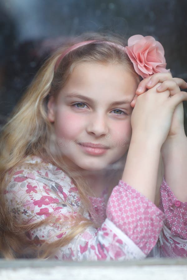 Portrait of girl stock image. Image of intensive, caucasian - 39561199