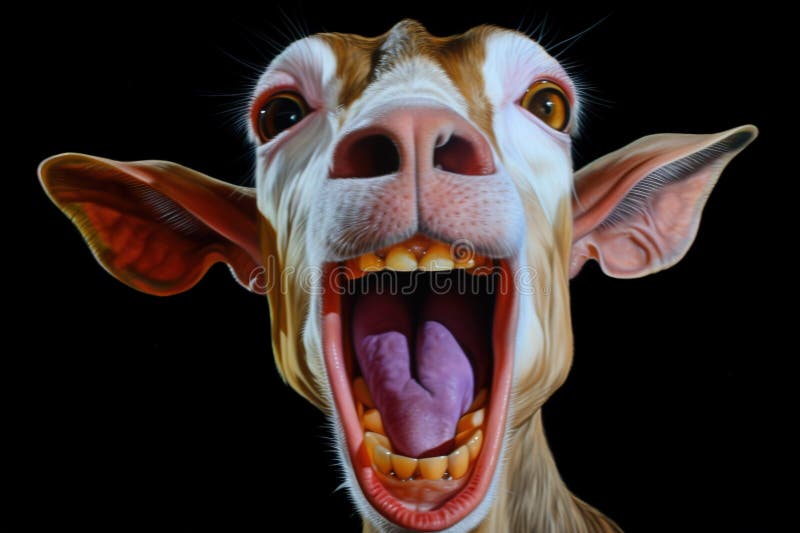 Laughing Goat Cartoon Stock Illustrations – 55 Laughing Goat Cartoon ...