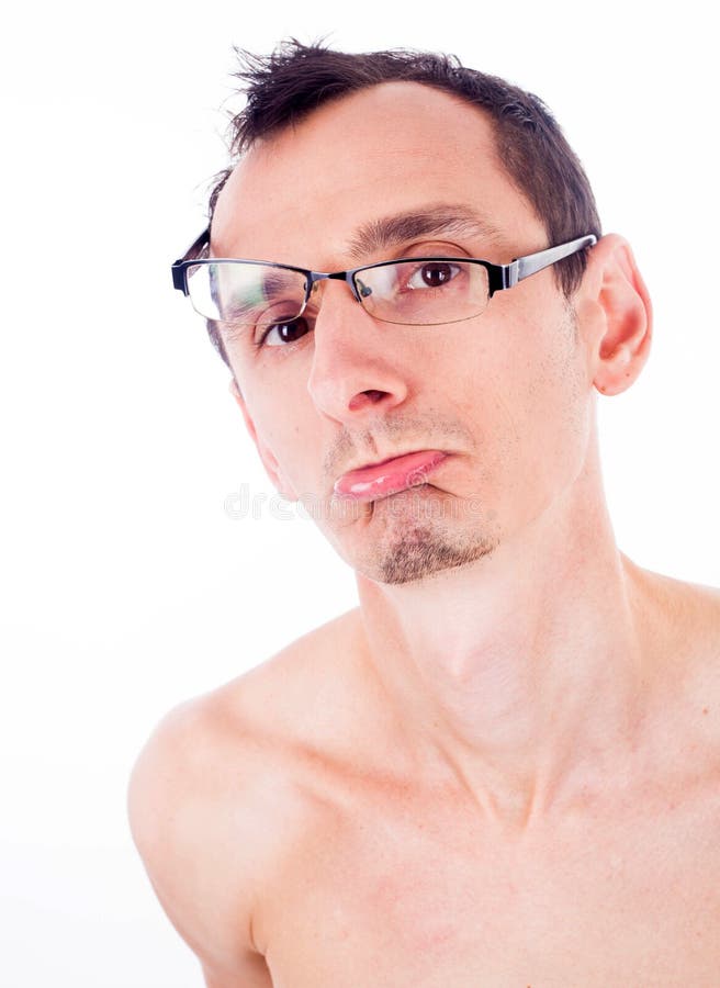 Portrait of Grimacing Young Man Stock Photo - Image of grimace ...