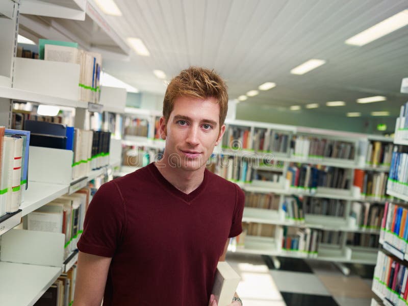 Couple Breaking Up in Library Stock Photo - Image of displeased ...