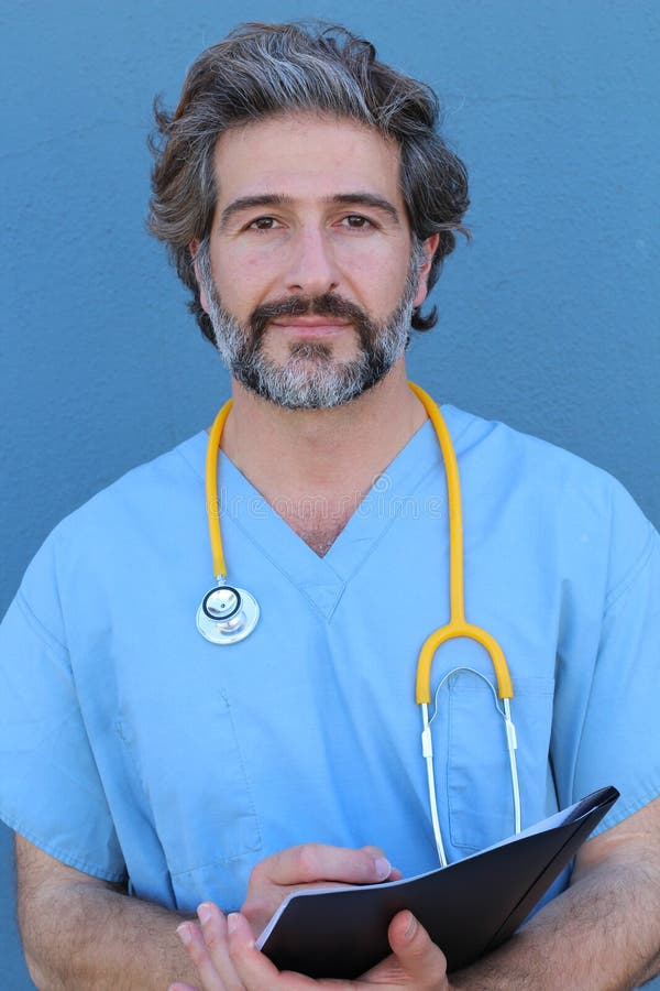 Portrait of a Handsome Male Doctor Stock Photo - Image of adult ... Portrait of a Handsome Male Doctor Stock Photo - Image of adult ...