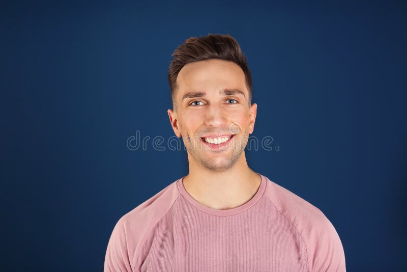 Portrait of handsome man stock image. Image of portrait - 152571559