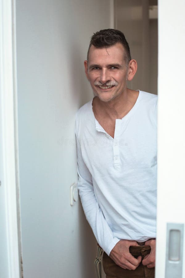 Portrait of Handsome Man in His 50s Stock Image - Image of businessman ... Portrait of Handsome Man in His 50s Stock Image - Image of businessman ...