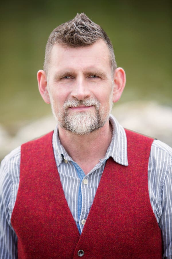 Portrait of Handsome Man in His 50s Stock Image - Image of people ... Portrait of Handsome Man in His 50s Stock Image - Image of people ...