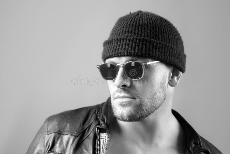 Portrait of Handsome Man. Leon Killer Style. Stock Photo - Image of ...