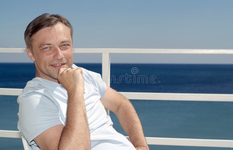Portrait of a handsome man stock image. Image of outside - 31267291