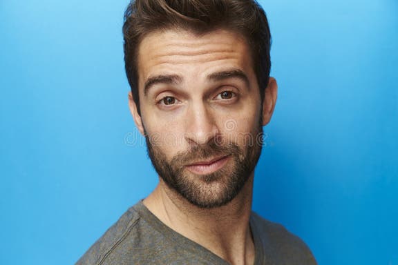 Portrait of handsome man stock image. Image of looking - 90020229