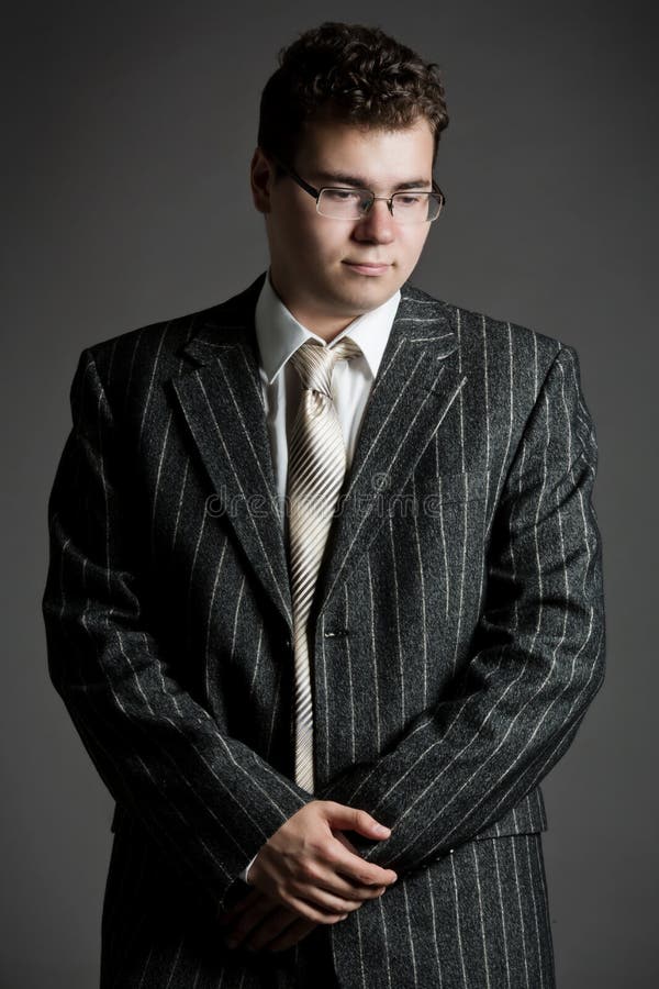 Portrait of Handsome Man in Studio Stock Photo - Image of sunglasses ...