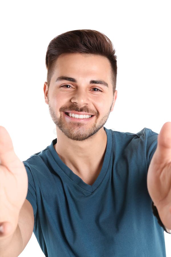 5 206 Portrait Handsome Young Man Taking Selfie Photos Free And Royalty
