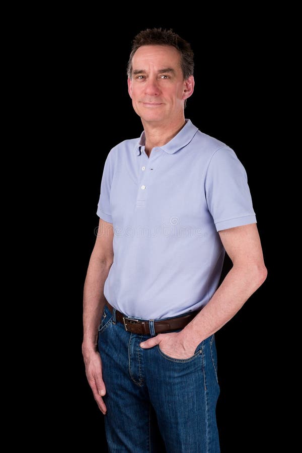 Portrait of Handsome Smiling Happy Man Stock Image - Image of ...