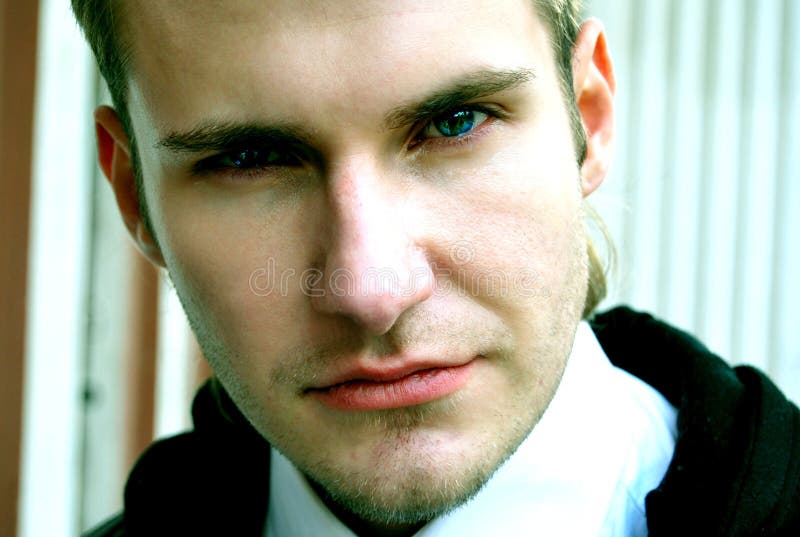 Portrait of Handsome White Man Stock Photo - Image of people, face: 7277644