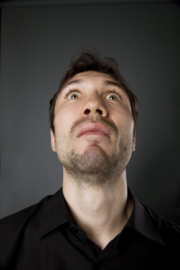 Portrait of Man stock photo. Image of expression, beautiful - 29877068