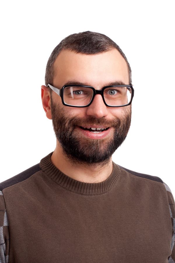Portrait of Handsome Young Man with Beard Stock Image - Image of ... Portrait of Handsome Young Man with Beard Stock Image - Image of ...