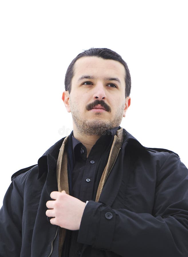 Portrait of a Handsome Young Man Stock Image - Image of confident ...