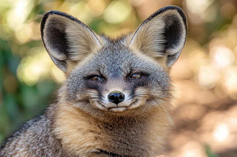 Happy Bat Eared Fox Stock Illustrations – 14 Happy Bat Eared Fox Stock ...