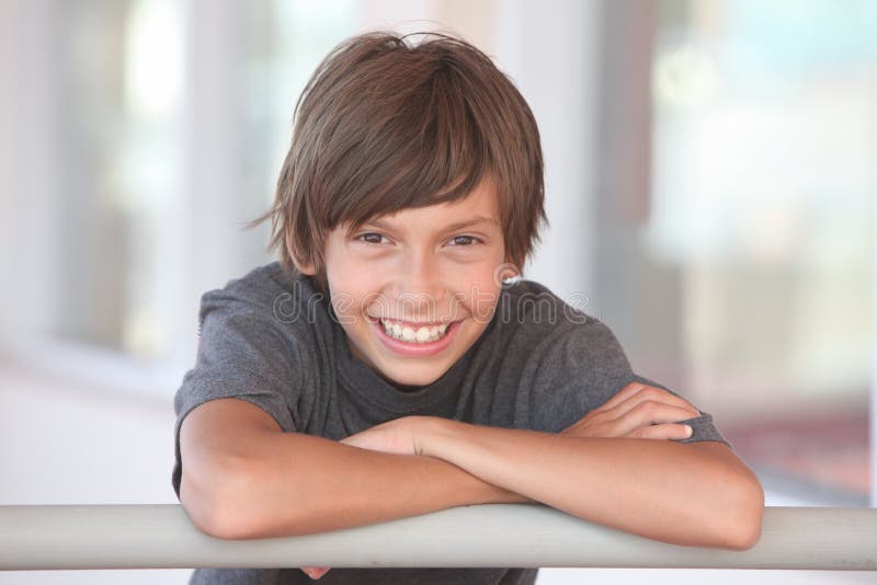 Portrait of a happy boy stock photo. Image of smiling - 49935480