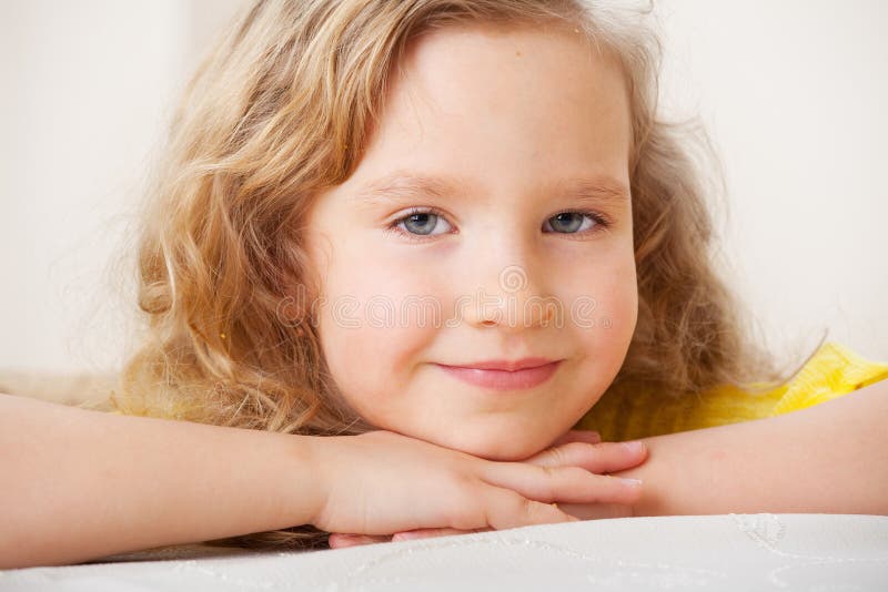 Portrait happy girl stock photo. Image of girl, person - 23129724