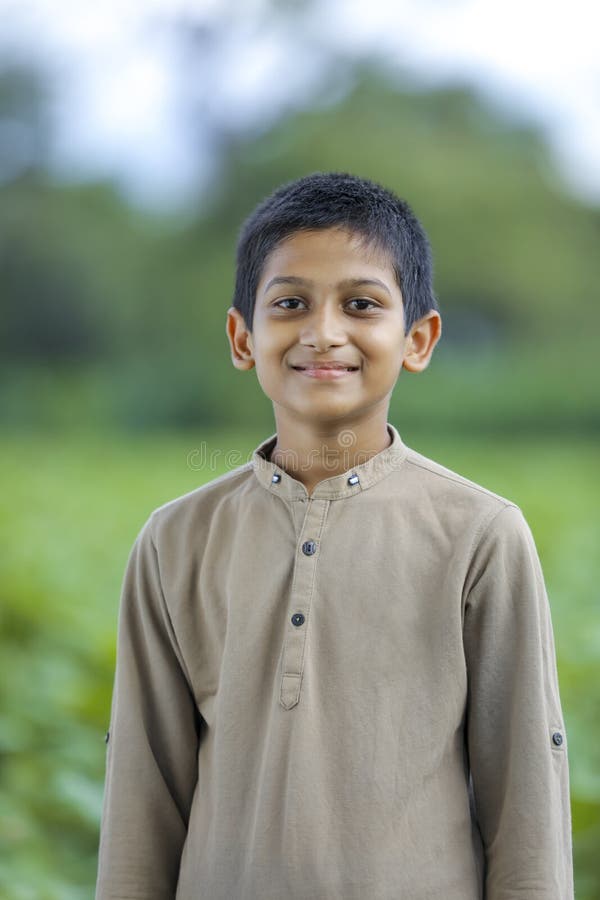 Portrait of Happy Little Indian / Asian Boy Stock Image - Image of ...