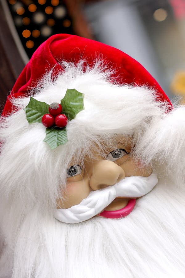 Portrait of Happy Smiling Santa Claus Stock Image - Image of tradition ...