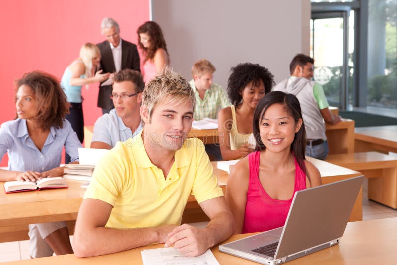 Student computer class stock photo. Image of looking - 31576212