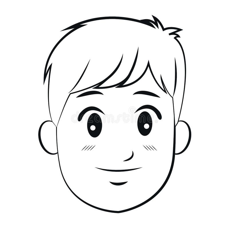 Head Outline Stock Illustrations – 72,986 Head Outline Stock ...