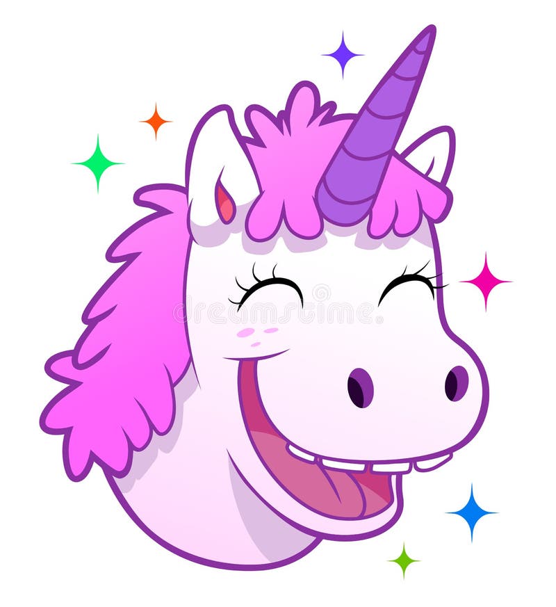 Portrait Heureux De Licorne Illustration de Vecteur - Illustration du ... Portrait Heureux De Licorne Illustration de Vecteur - Illustration du ...