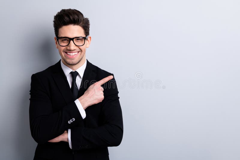 Portrait of His he Nice Imposing Representative Elegant Classy Chic ...