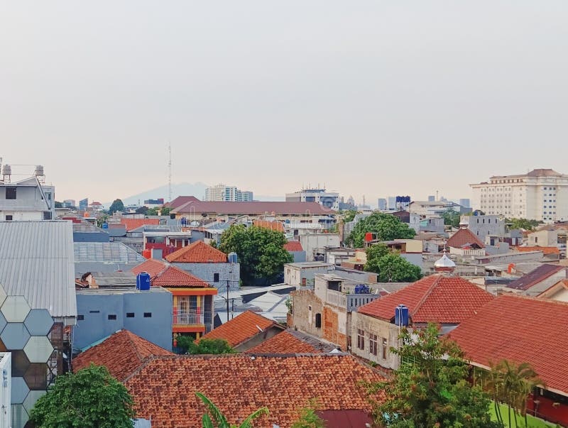 Portrait of House Density in a Big City Stock Image - Image of density ...