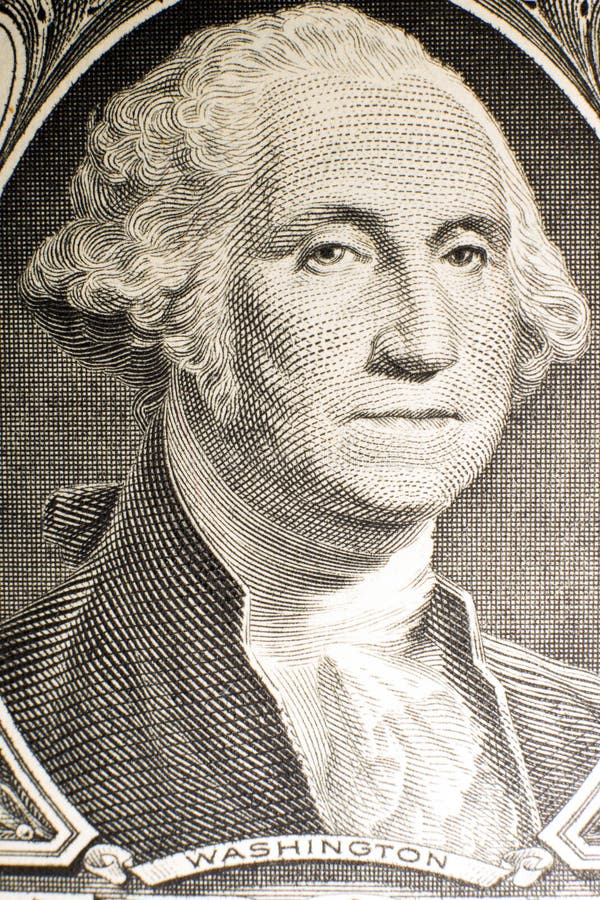 Portrait Image of $1 US Dollars Stock Image - Image of income, margin ...