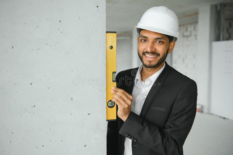 Portrait of a Indian Engineer Posing at the Camera Stock Photo - Image ...