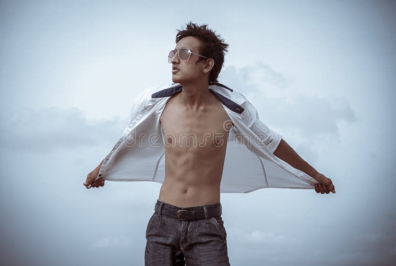 Male Model stock image. Image of alone, fashion, lifestyle - 103797961