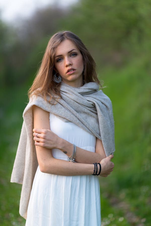 Portrait of an Italian Girl Stock Image - Image of good, beautiful ...