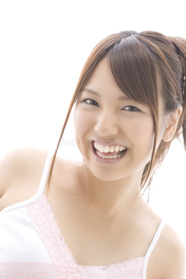 Portrait Of Japanese Woman Stock Image Image Of Girl 10092059