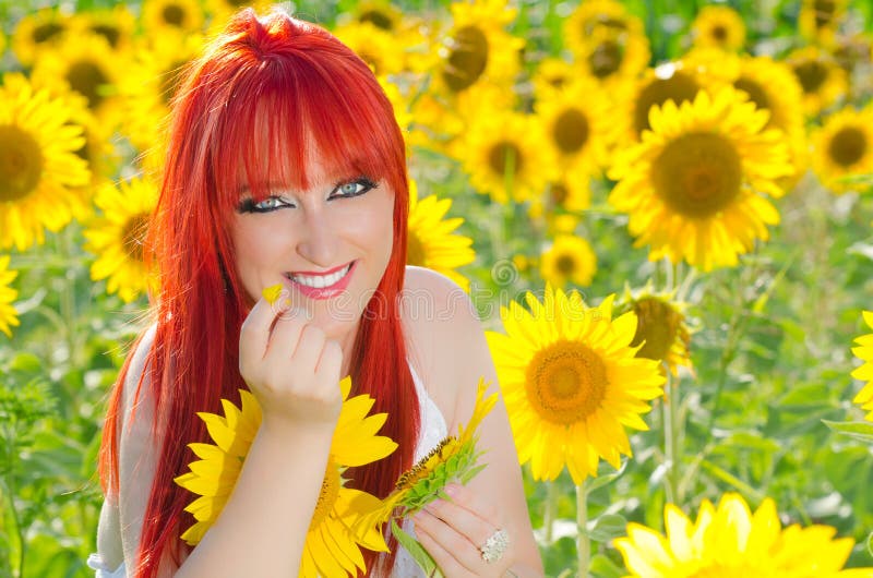 Portrait of joy stock photo. Image of summer, female - 22681942