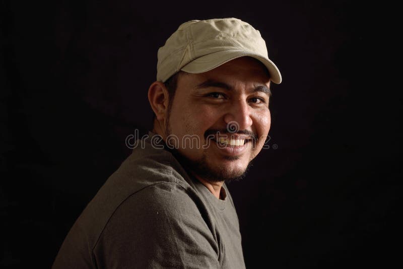 Portrait of a latin man stock photo. Image of cute, people - 96557944