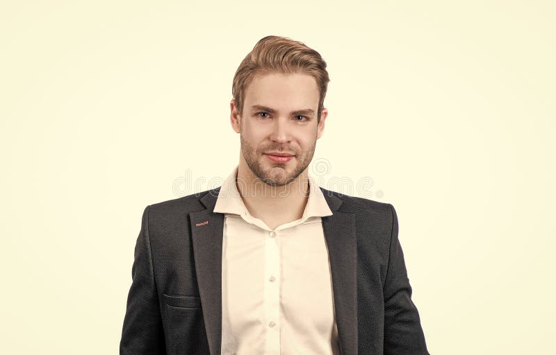 Portrait of Legal Professional Man Smiling in Formal Wear Isolated on ... Portrait of Legal Professional Man Smiling in Formal Wear Isolated on ...