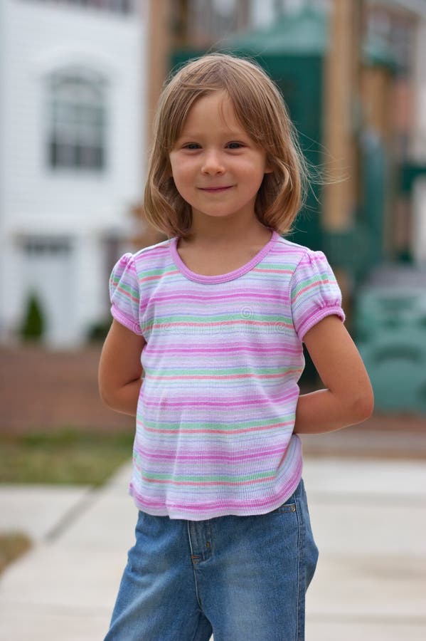 Portrait of little girl stock photo. Image of girl, happiness - 1483714