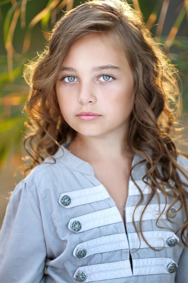 Portrait of little girl stock image. Image of beach, little - 48395023 Portrait of little girl stock image. Image of beach, little - 48395023