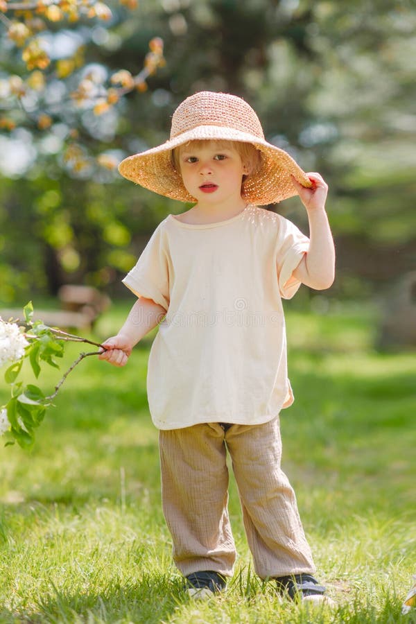 Portrait of Little Model Boy Stock Image - Image of spring, sweetie ...