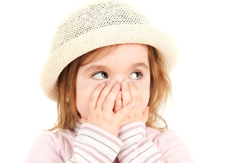 Portrait of a Little Princess Stock Image - Image of portrait, children ...