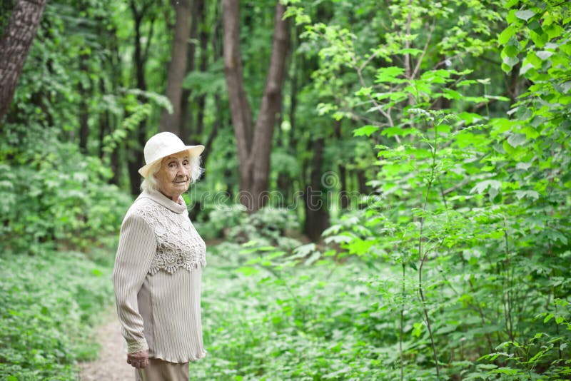 Portrait of a Lovely Old Woman Smiling Outdoors Stock Photo - Image of ... Portrait of a Lovely Old Woman Smiling Outdoors Stock Photo - Image of ...