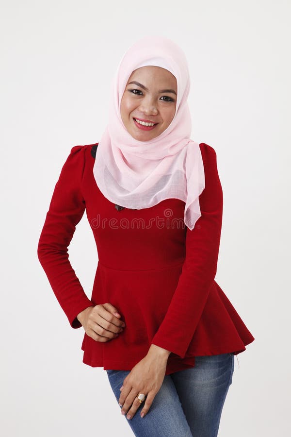 Portrait of malay woman stock photo. Image of shot, indonesia - 85153704