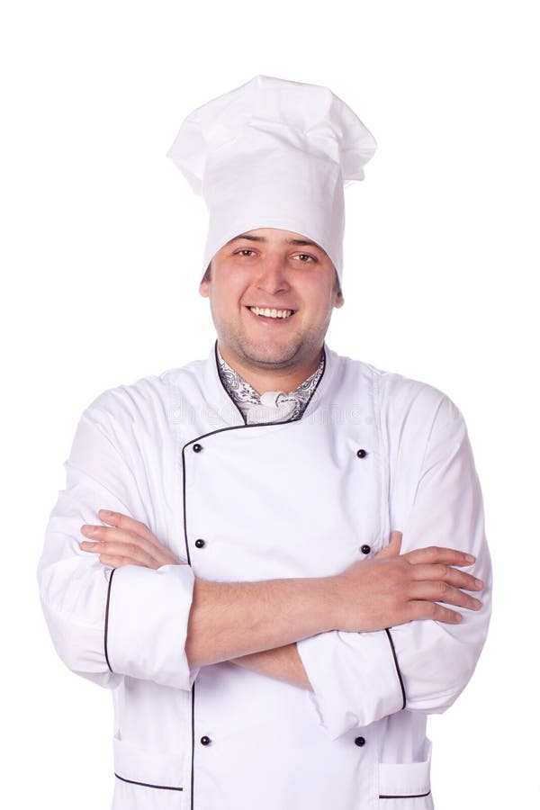 Portrait male chef stock photo. Image of main, coat, chef - 24893302