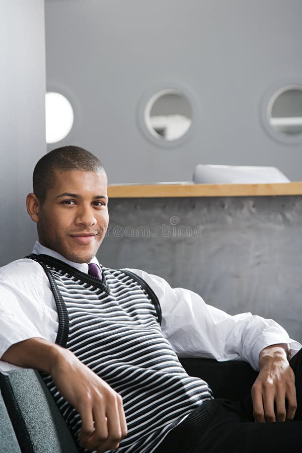Portrait of a Male Office Worker Stock Photo - Image of confidence ...